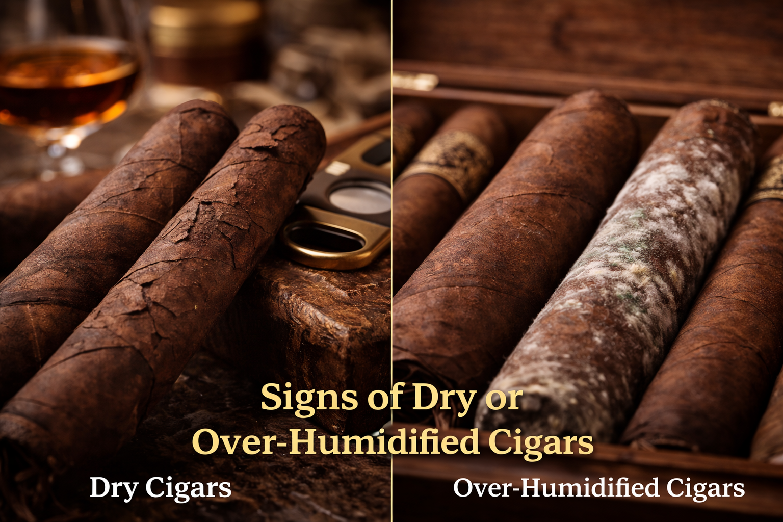 Can Cigar Go Bad? Signs of Dry or Over Humidified Cigars – My Store